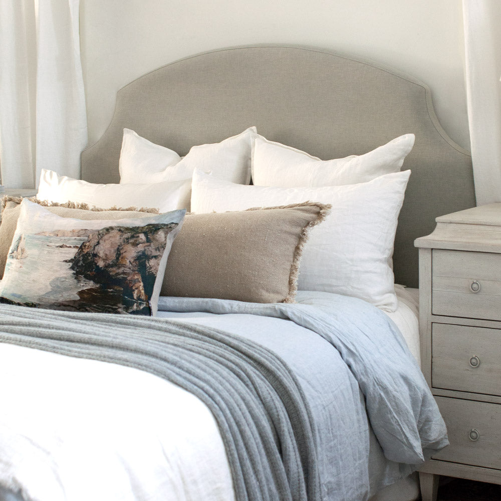 Upholstered Bed Head Styles - Australian Made – Pepperwhites by Tara Dennis