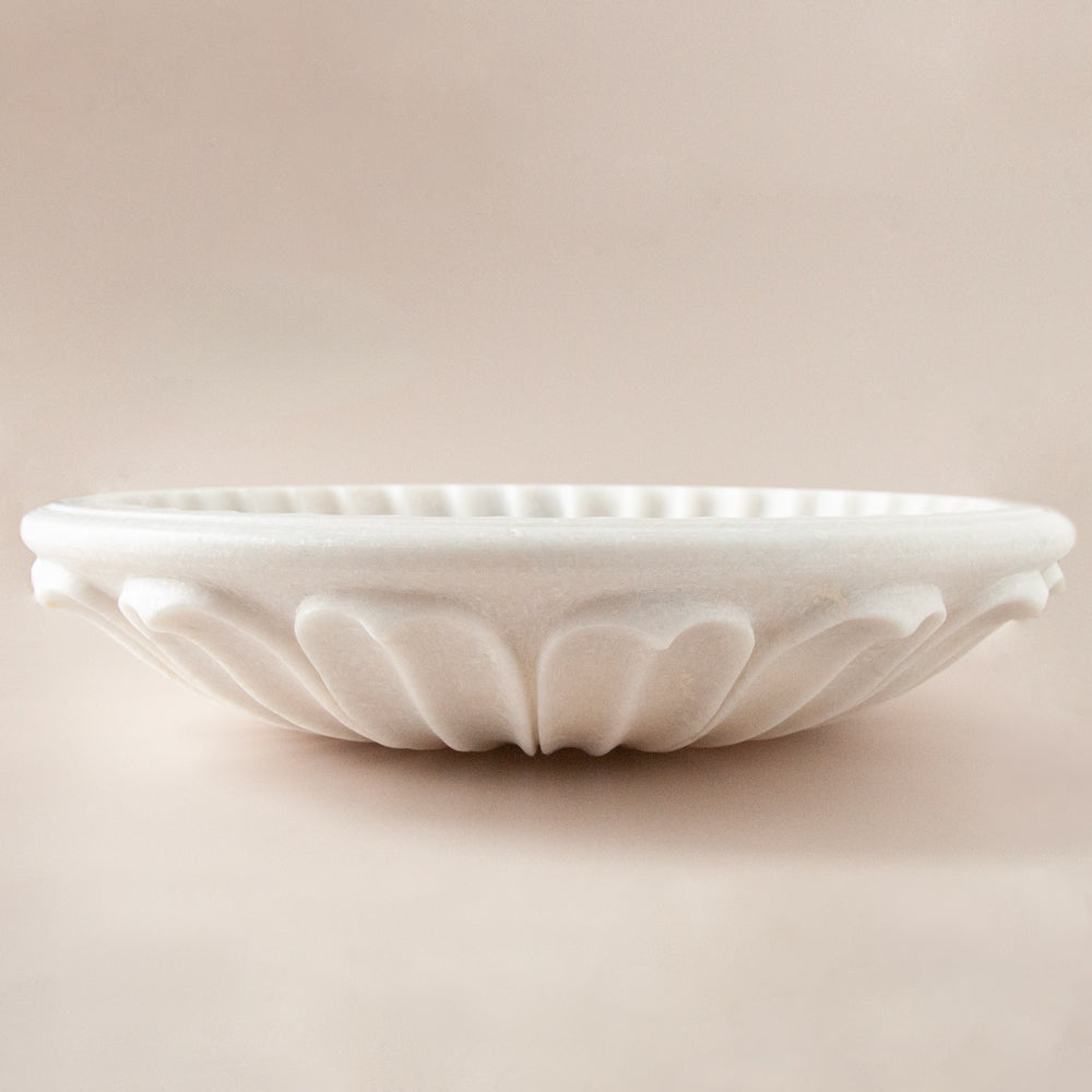 Georgian Grand Marble Bowl | Pepperwhites by Tara Dennis
