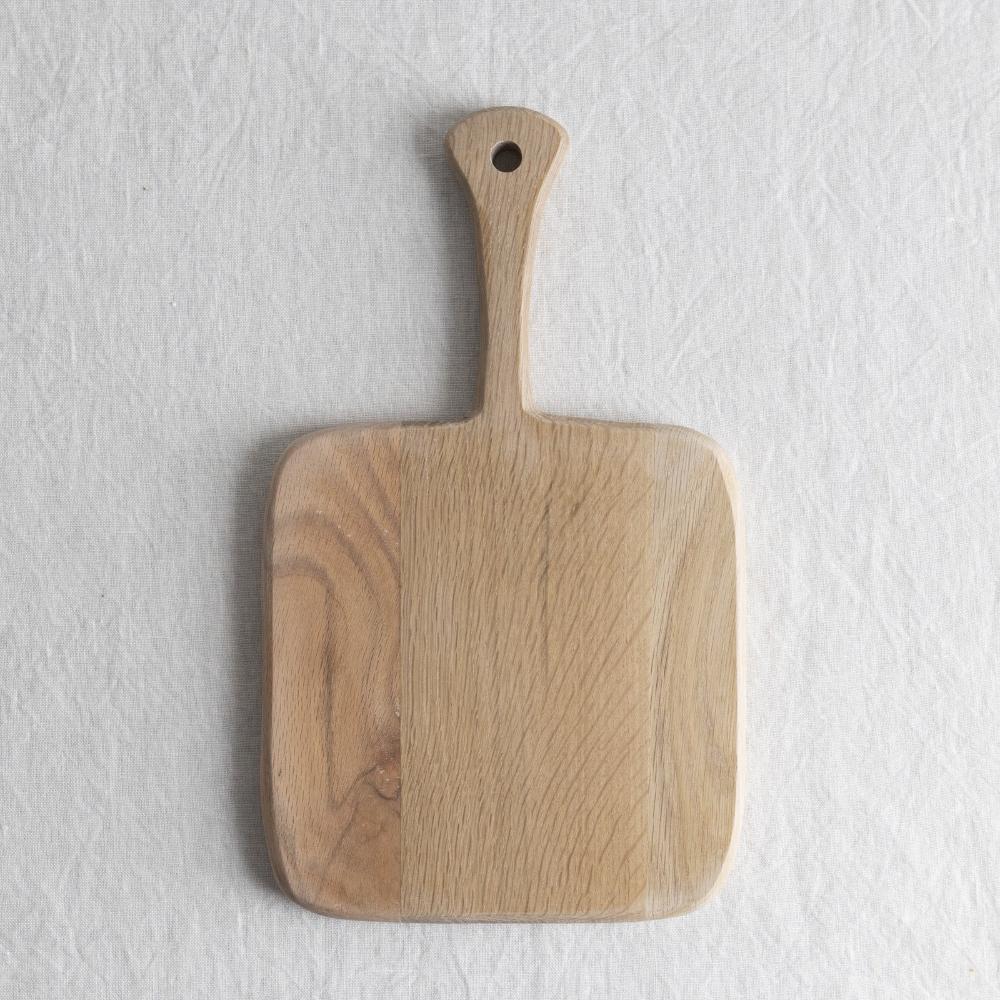 Small Oak Wood Board with Handle | Pepperwhites by Tara Dennis