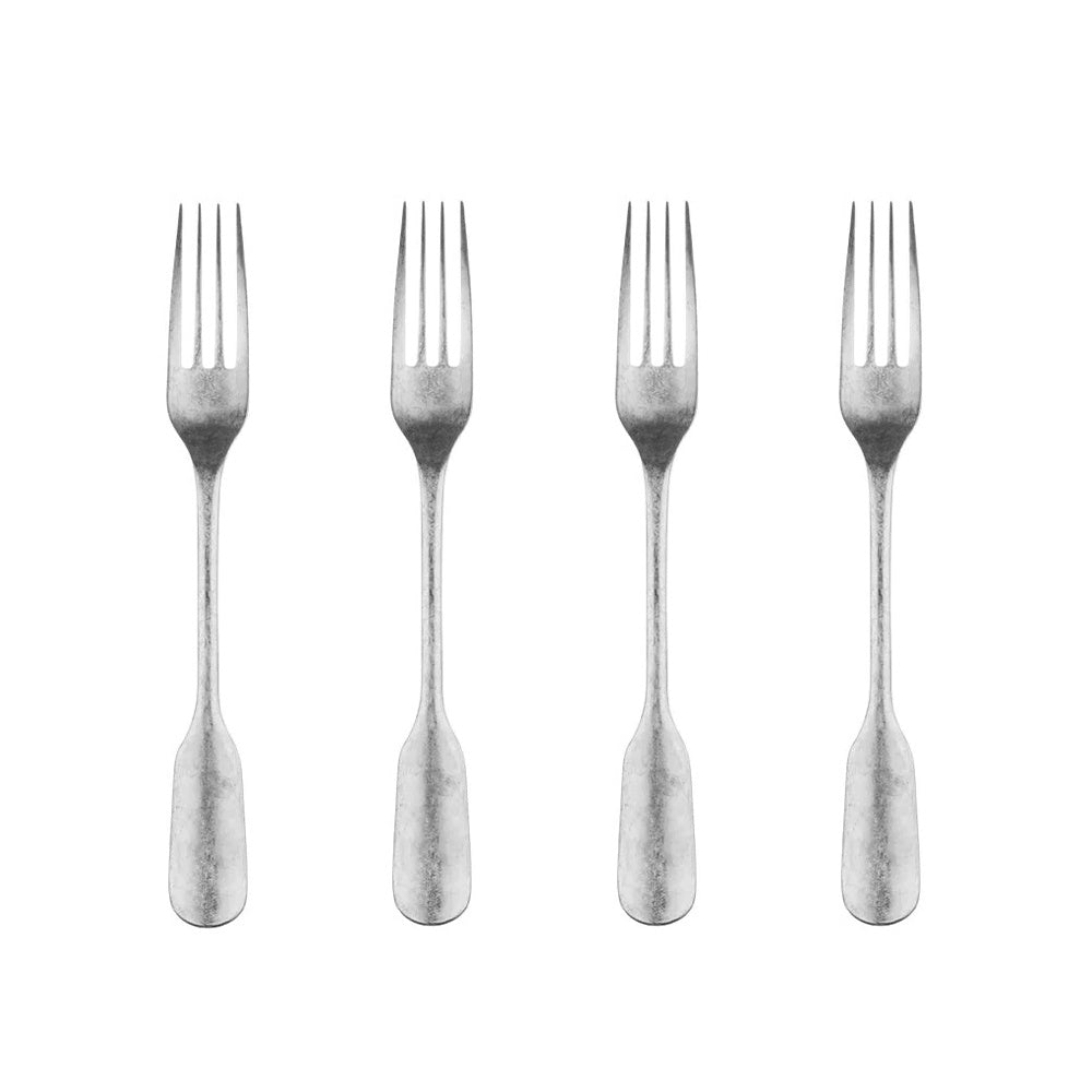 Fiddle Vintage Satin Dessert Forks - Set of 4 – Pepperwhites by Tara Dennis