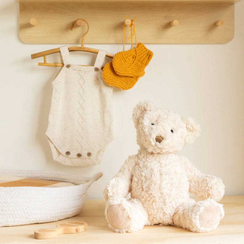 Freddy the Teddy Jnr - Cream Teddy Bear | Pepperwhites – Pepperwhites ...