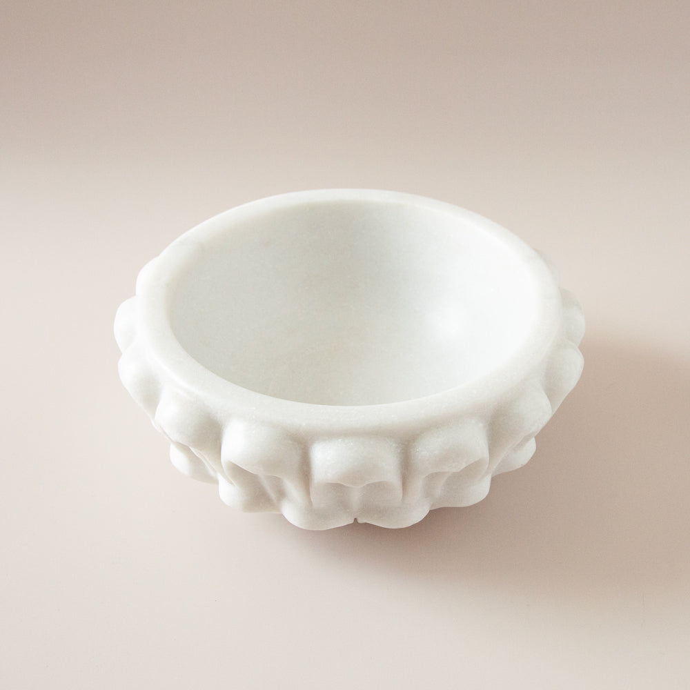 Marble Feather Bowl | Pepperwhites by Tara Dennis