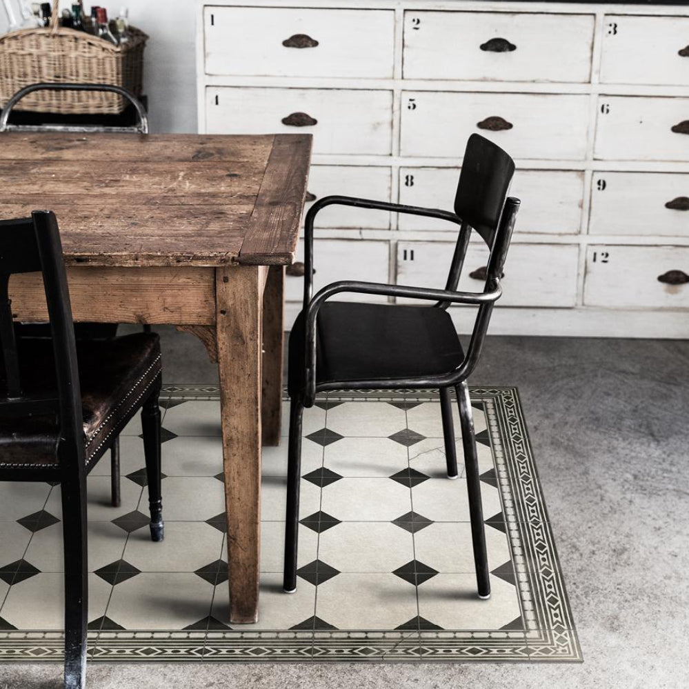 Gambit Italiano Vinyl Floor Mat | Pepperwhites – Pepperwhites by Tara ...