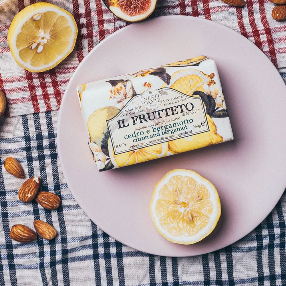 Il Frutteto Citron & Bergamot Bar Soap | Pepperwhites by Tara Dennis