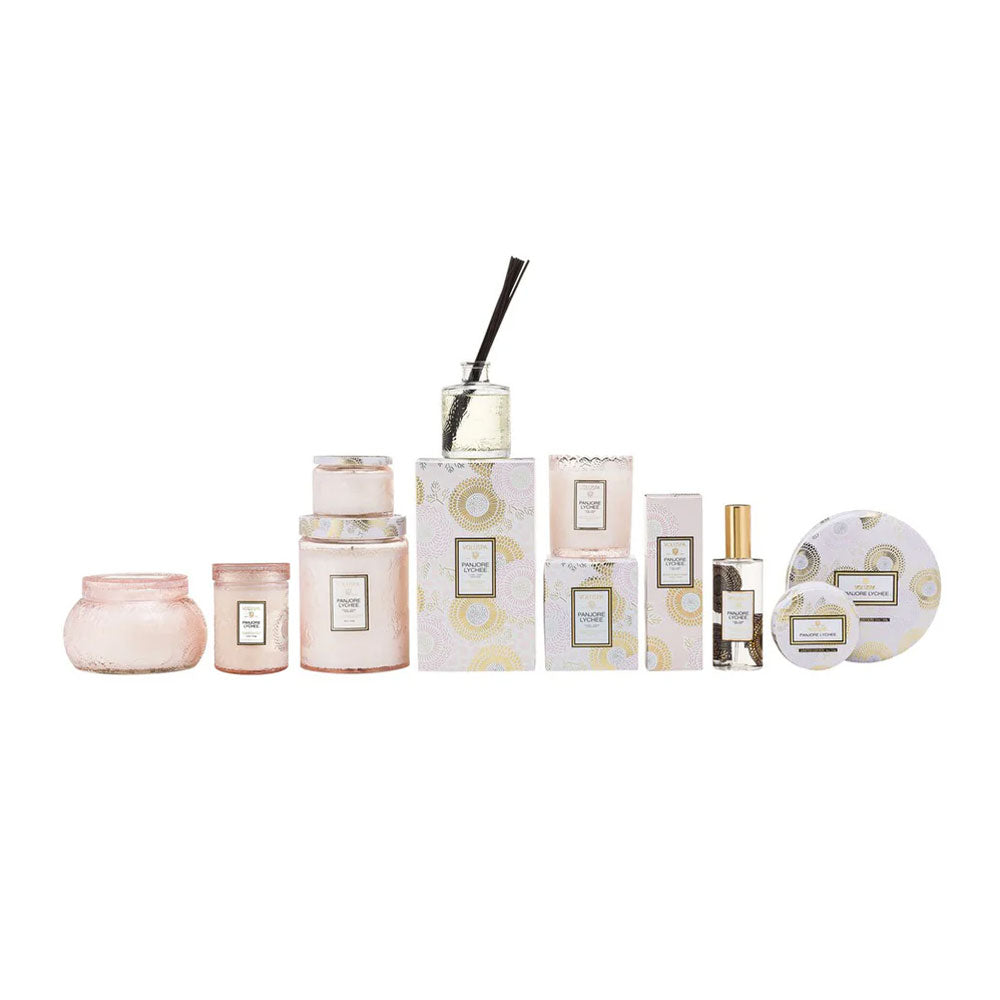 Voluspa Panjore Lychee Tin Candle | Pepperwhites by Tara Dennis