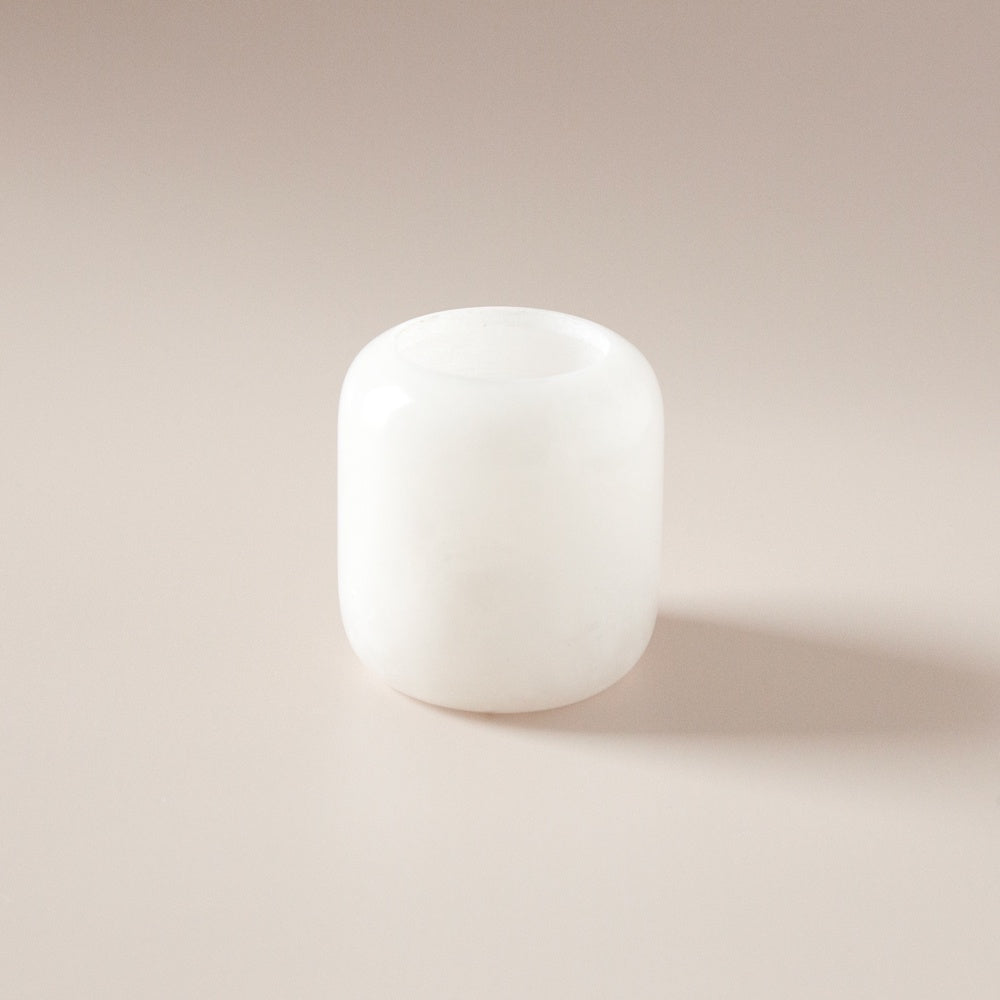 Alabaster Votive Small – Pepperwhites by Tara Dennis